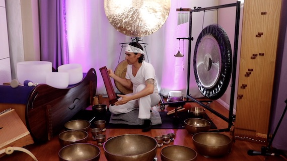 Sound Bath: Full Spectrum - Online Yoga Class - The Yoga Collective